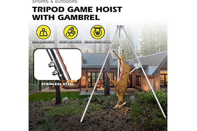 Enhancing Deer Hunting Efficiency with Stainless Steel Game Hoists ...