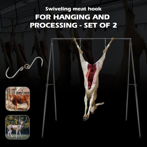 Deer Game Hanger Hoist | Deer Skinning Rack – Smarkey