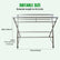 Deer Game Hunting Hoist Processing Rack Stand, Skinning Station Equipm ...